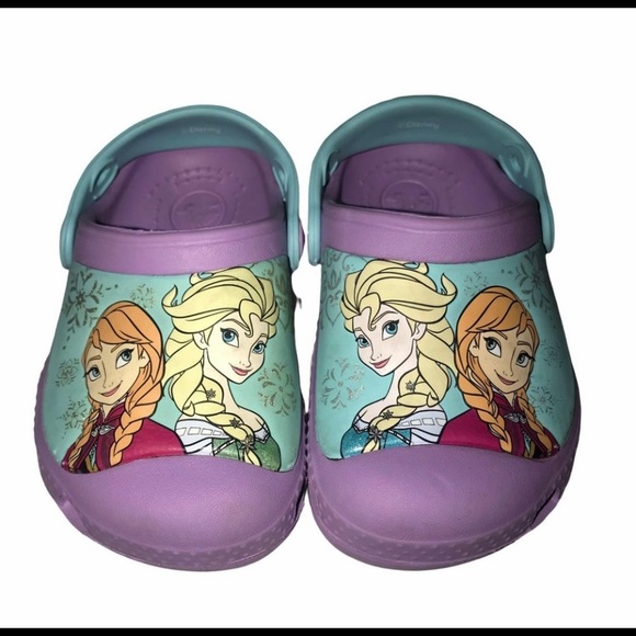 CROCS | Shoes | Walt Disney Frozen Elsa Crocs Size 67 | Poshmark